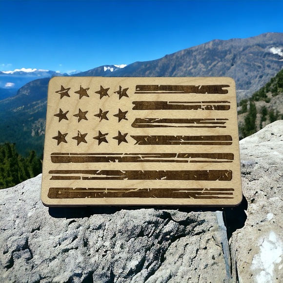 Accents | Usa Flag Magnet For Home Work School Office Patriotic Decor ...